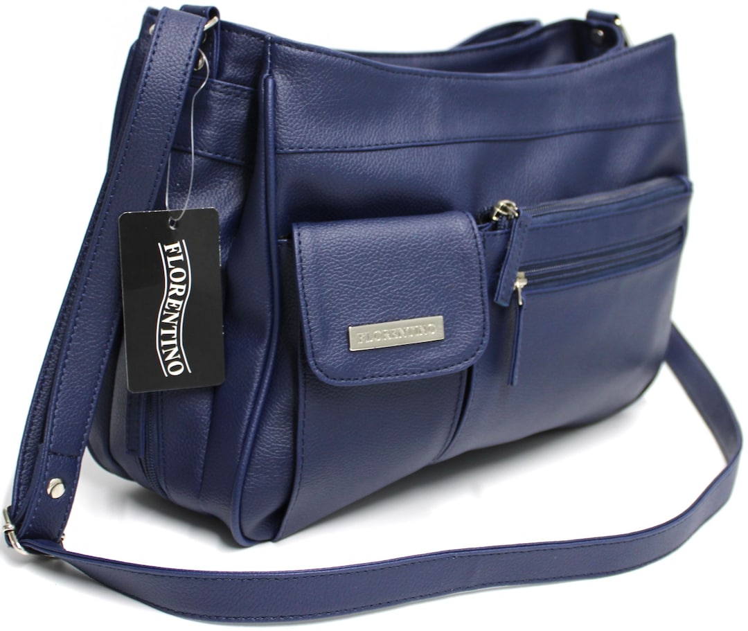 Multi Compartment Handbag With Adjustable Shoulder Strap. Style No ...