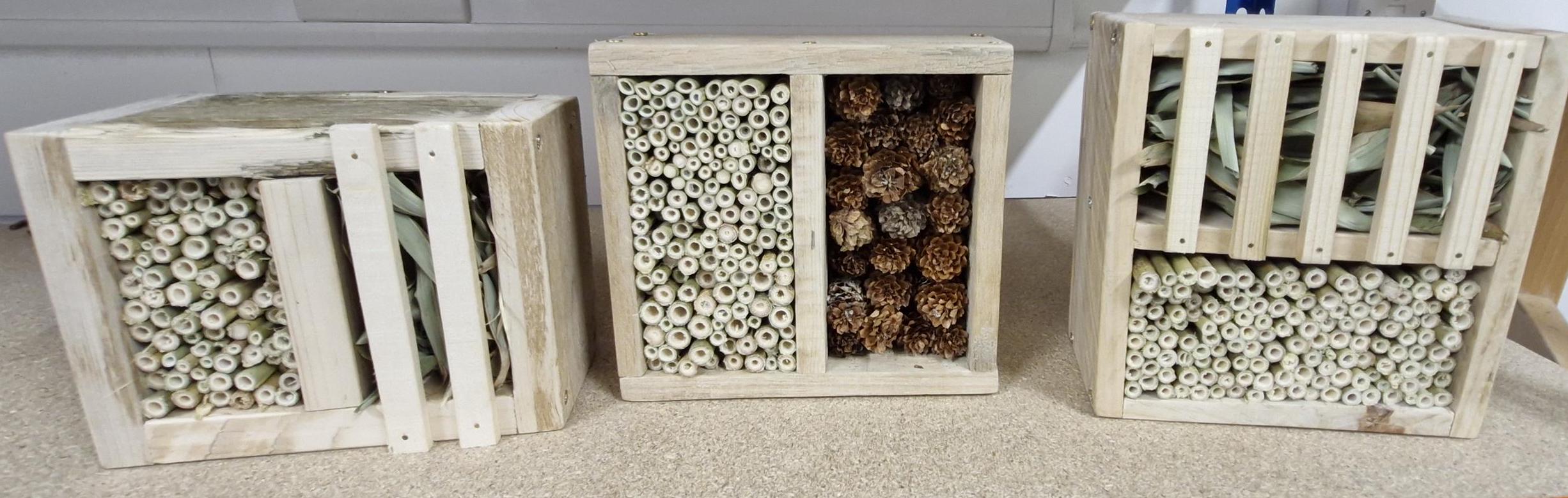 Natural Bug Hotel, Recycled Insect Habitat, Handmade Garden Bug House ...