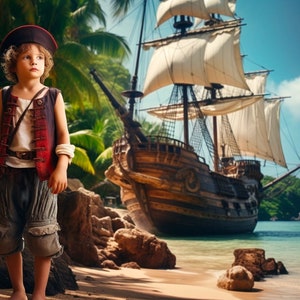 100 Pirate Themed Backdrops, Pirate Background, Pirate Mega Bundle ...