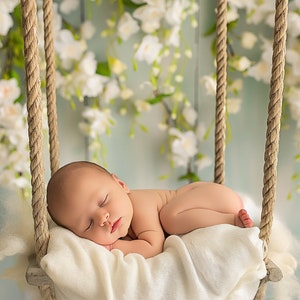 Newborn Flower Studio Digital Background, Newborn Studio Digital ...
