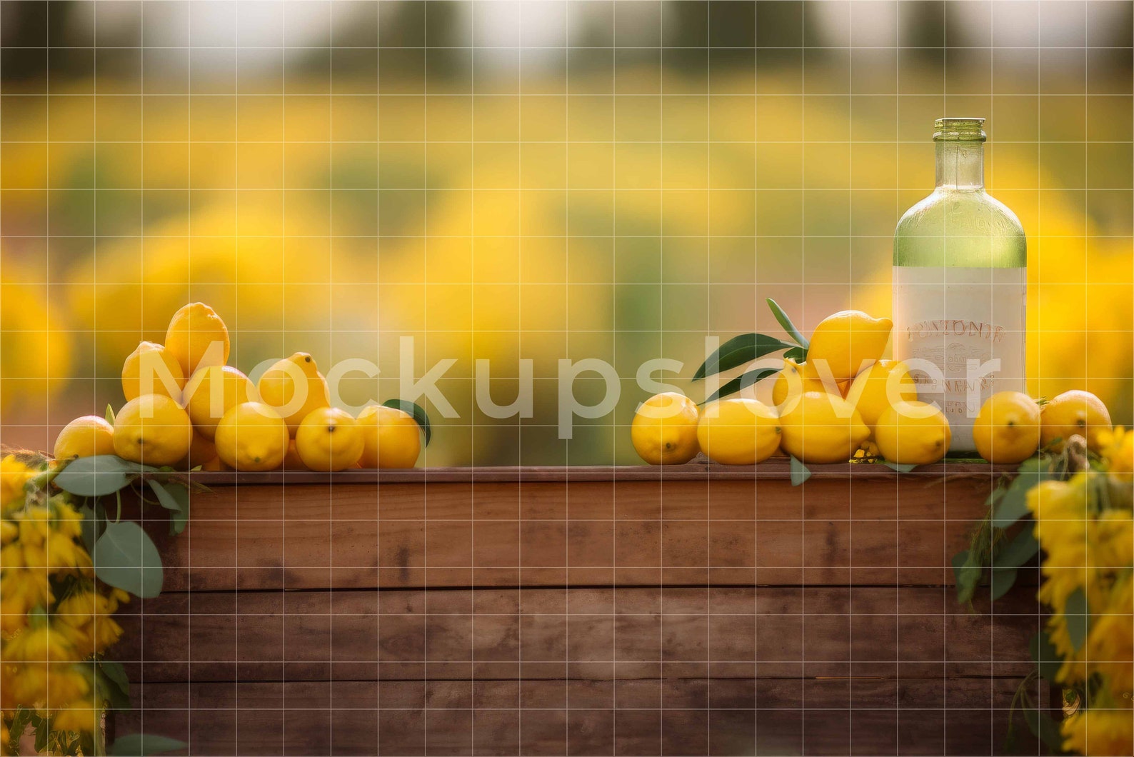 Lemonade Stand Digital Background, Summer Lemons, Photoshop Overlays ...