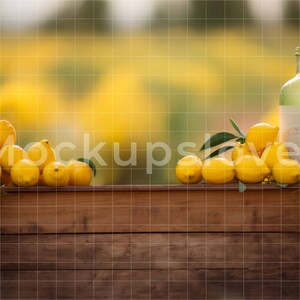 Lemonade Stand Digital Background, Summer Lemons, Photoshop Overlays ...