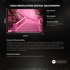 Dolly Inspired Digital Backdrops, Doll House Backdrop Bundle, Doll ...