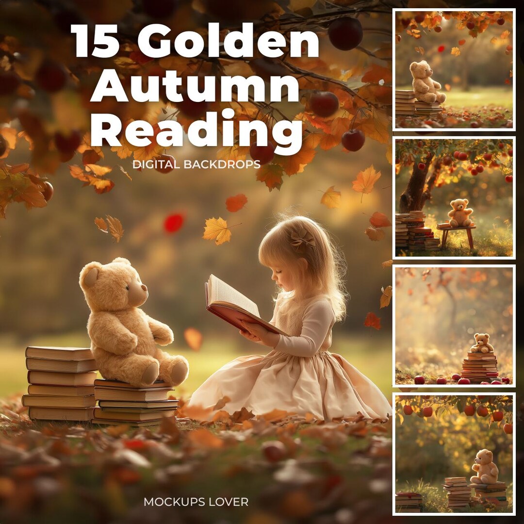 Back to School Digital Background, Vintage Books Backdrop, Creative ...