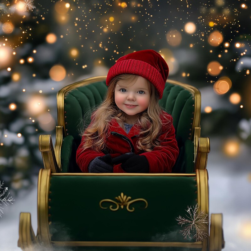 Sleigh Photo Prop - Etsy