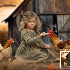 40 Farm Animals Digital Backgrounds, Photography Digital Backdrops ...