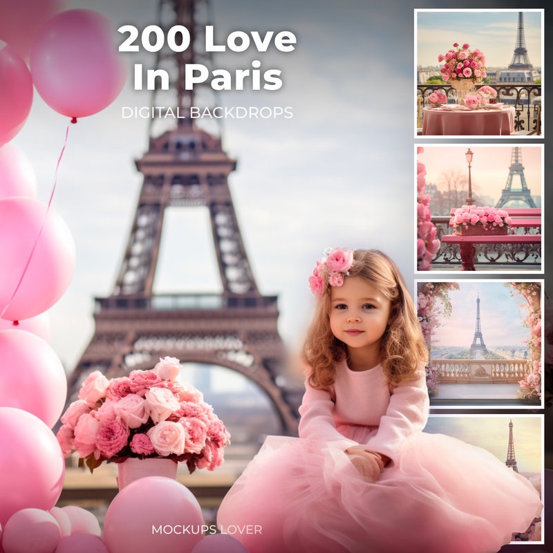 Paris Backdrop - Etsy