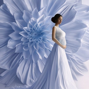 Flower Fabric Dress Digital Backdrops, Floral Backdrops Digital ...