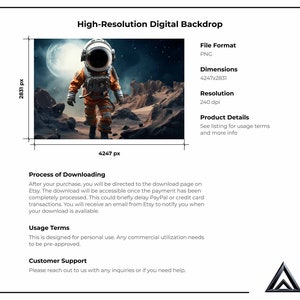 Astronaut Digital Backdrop, Space Suit Photoshop, Spaceman Composite ...