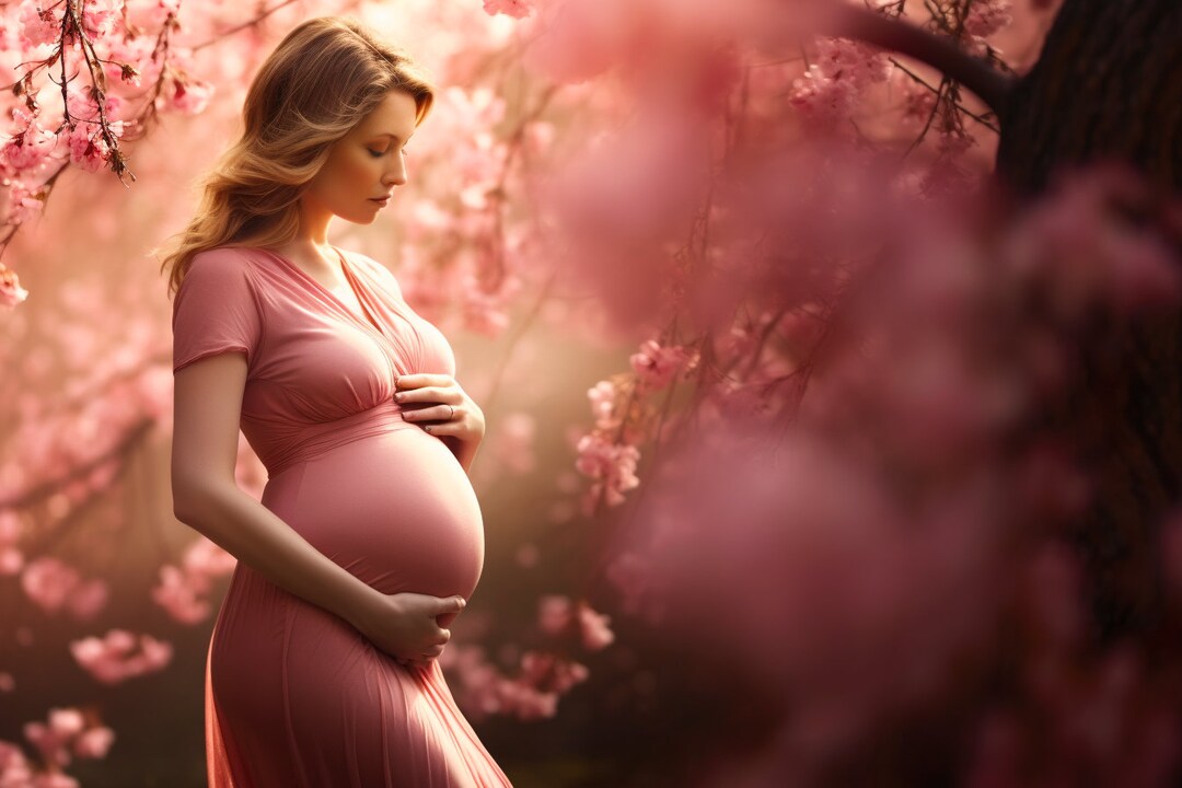 Blurred Spring Digital Backdrop, Digital Portrait Photo Editing ...