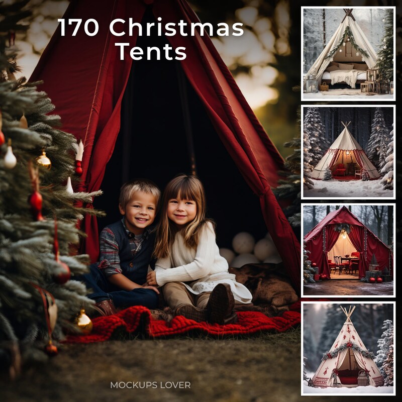 Tent Tree for Christmas - Etsy UK