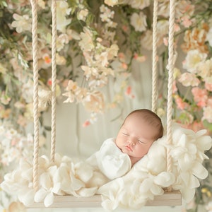 Newborn Flower Studio Digital Background, Newborn Studio Digital ...