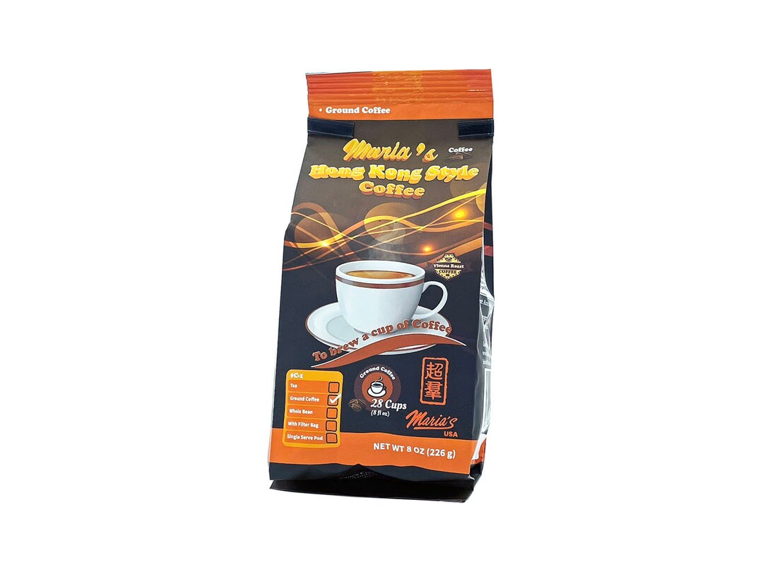 Maria's Hong Kong Style Coffee - Ground Coffee - 8 Oz (226 G) - Etsy