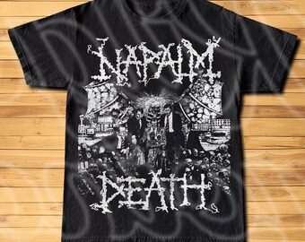 Napalm Death Shirt - Etsy