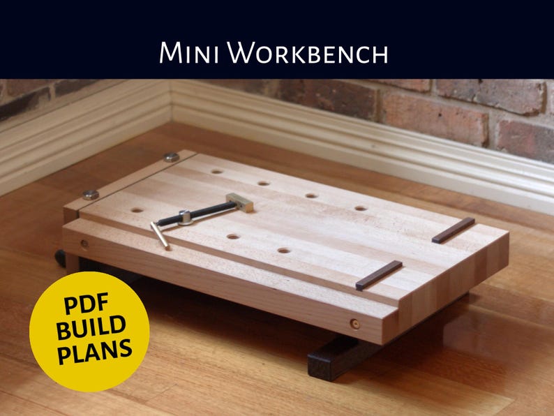 Mini Workbench PDF Plans: Compact DIY Craft Table (digital Download) - Etsy