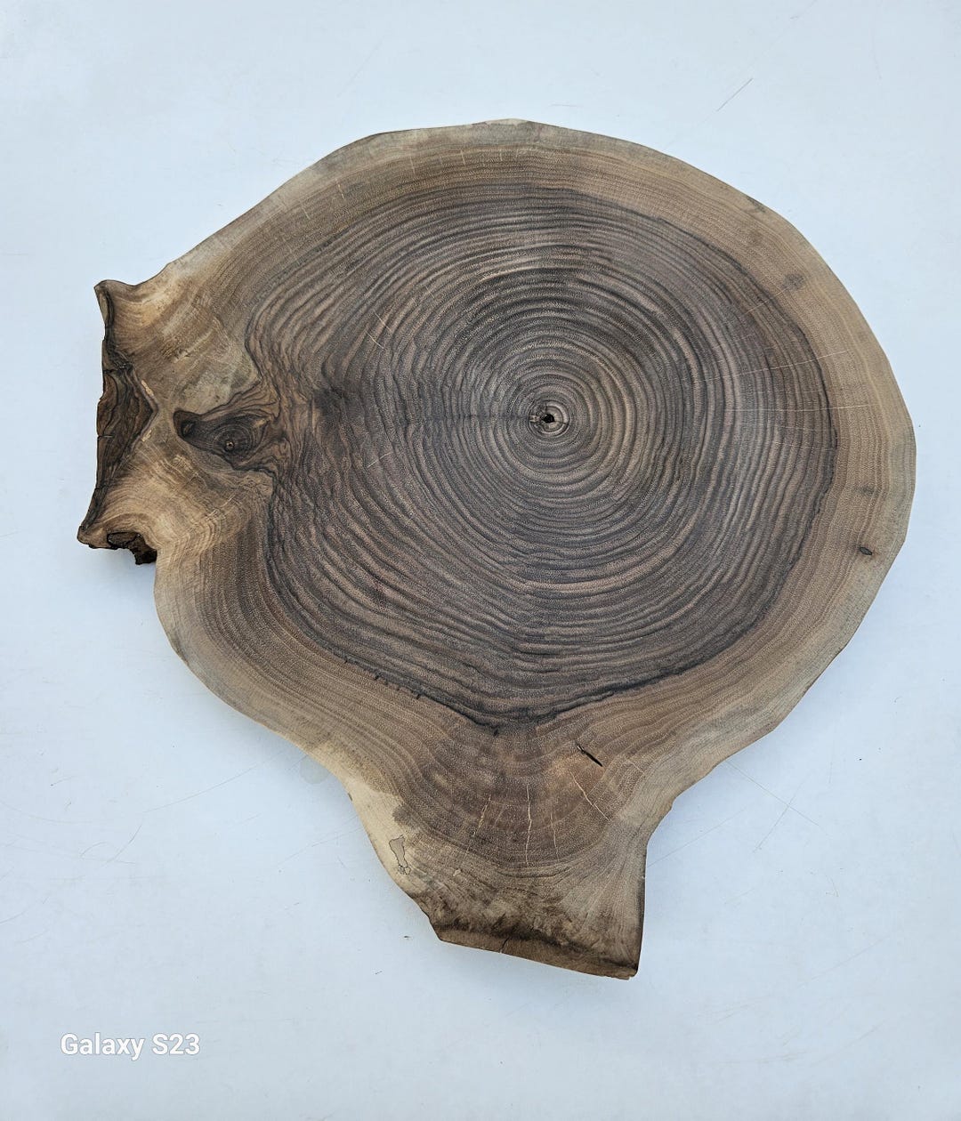 Natural Walnut Wood Slab for DIY, Unfinished Live Edge Wood for ...