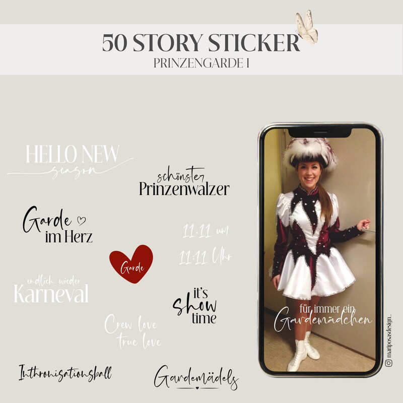 Karneval fasching sticker - Etsy.de