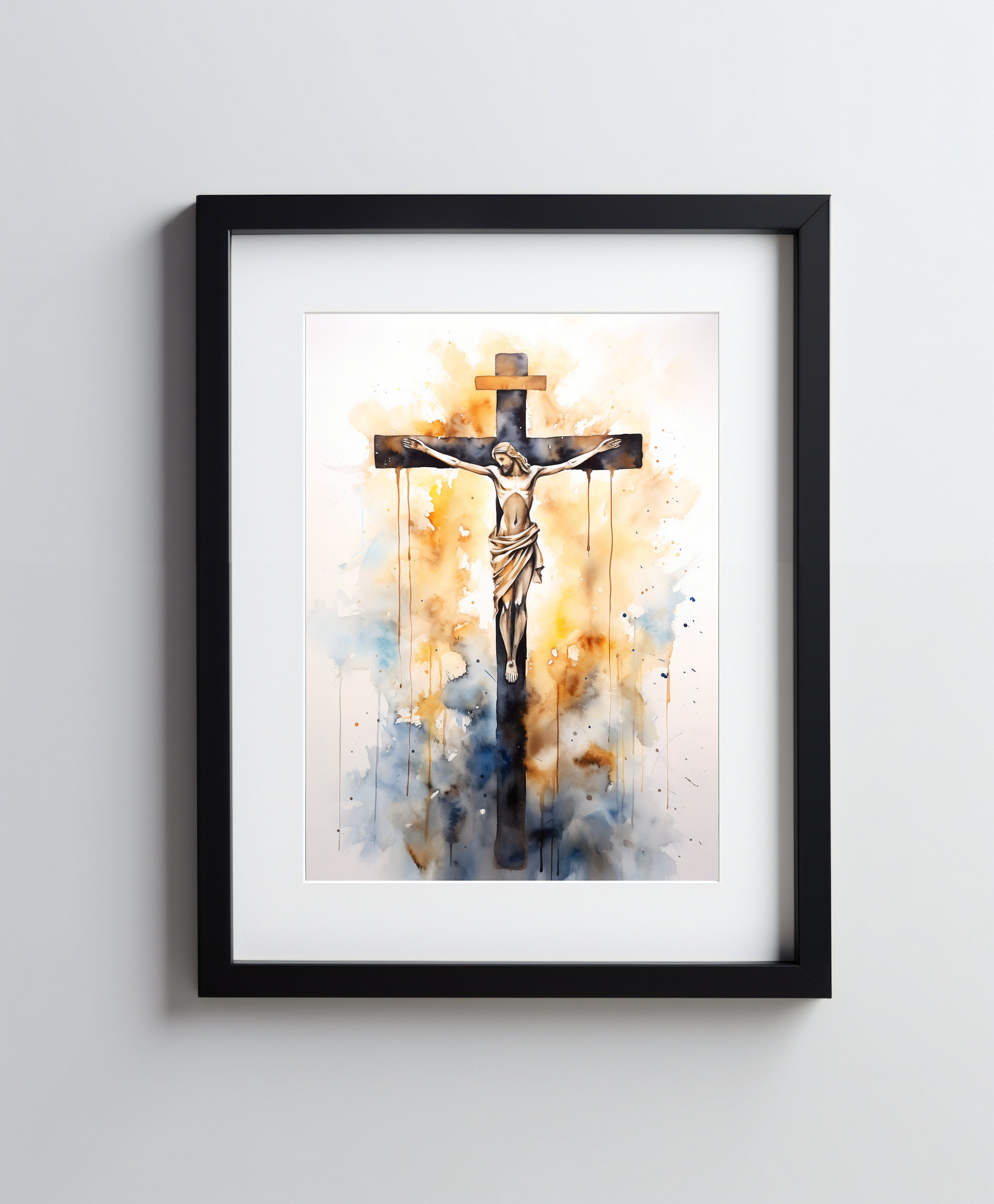 Jesus Dies on the Cross, Jesus Painting, Holy Cross, Uplifting ...