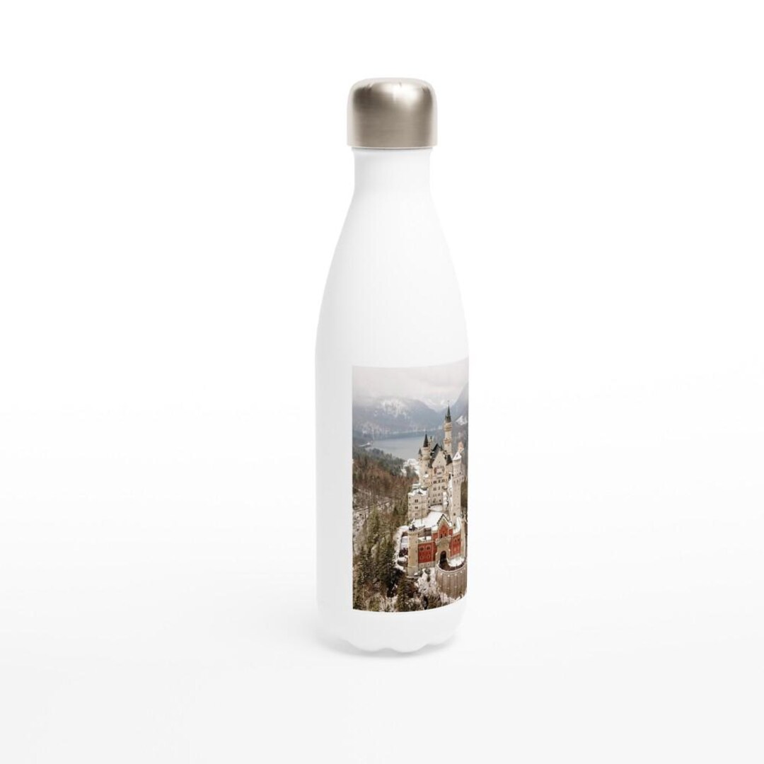 Neuschwanstein Castle Stainless Steel Water Bottle - Etsy