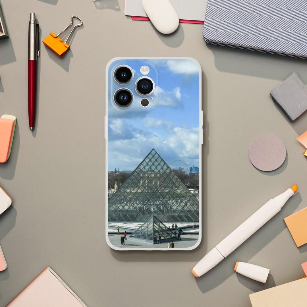Louvre Museum iPhone Flexi Case - Etsy