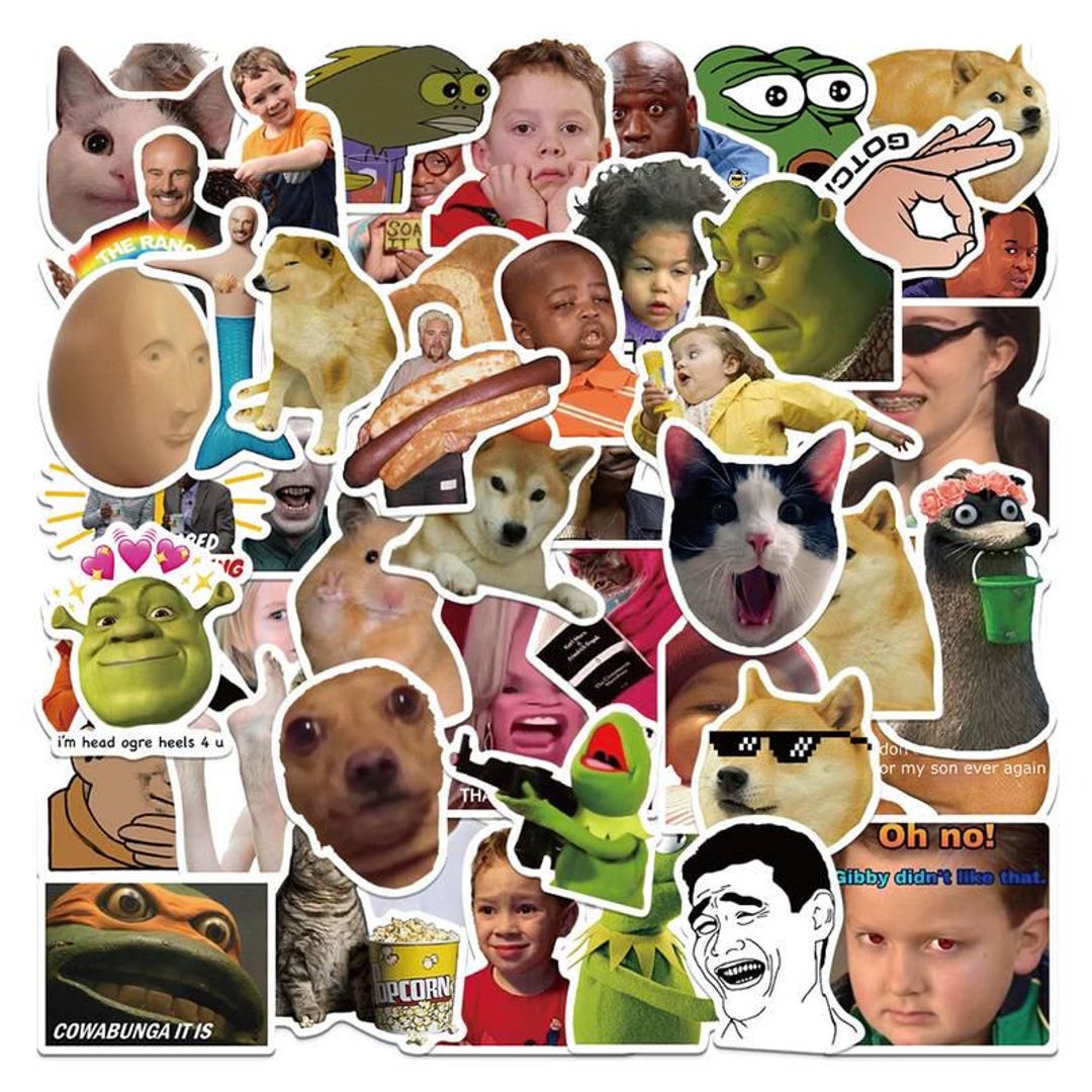 Meme Sticker | Funny Memes | Aufkleber Lustig - Etsy.de