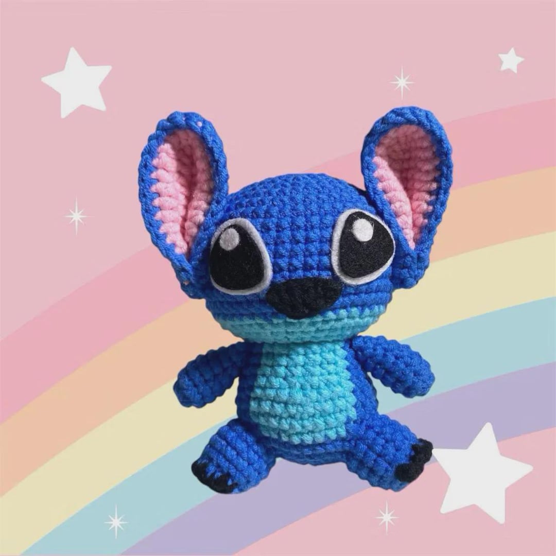 Stitch Amigurumi Crochet Pattern PDF | Lilo & Stitch Alien Doll ...