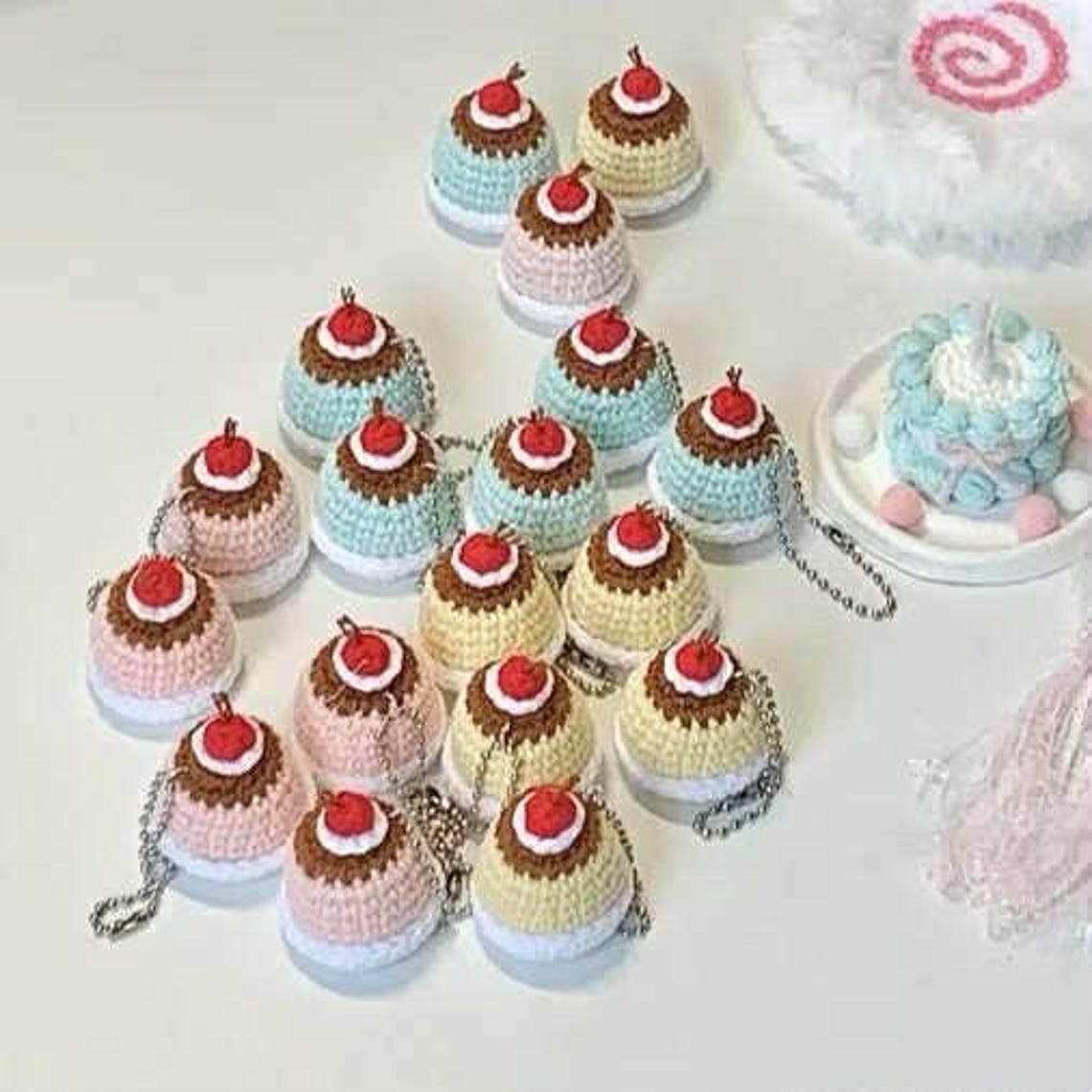 Kawaii Pudding Crochet Pattern PDF | Simple Dessert Amigurumi Food ...