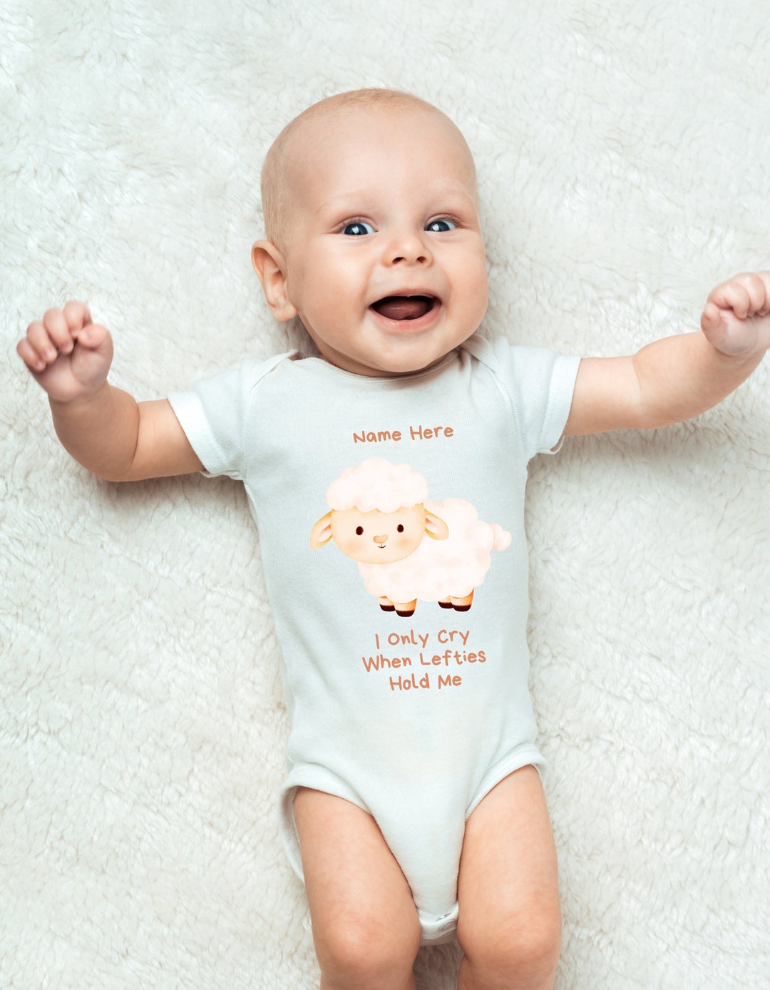 I Only Cry When Lefties Hold Me Baby Onesie - Etsy
