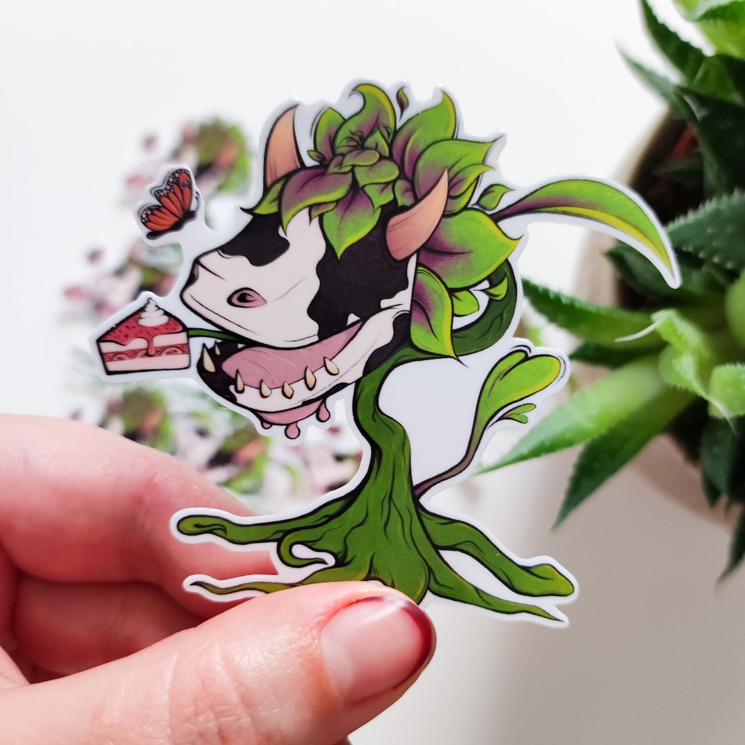 Sticker Cowplant the Sims - Etsy