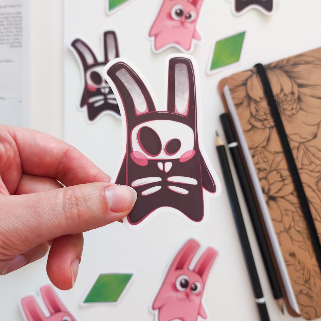 Sticker Grim Reaper Freezer Bunny the Sims - Etsy