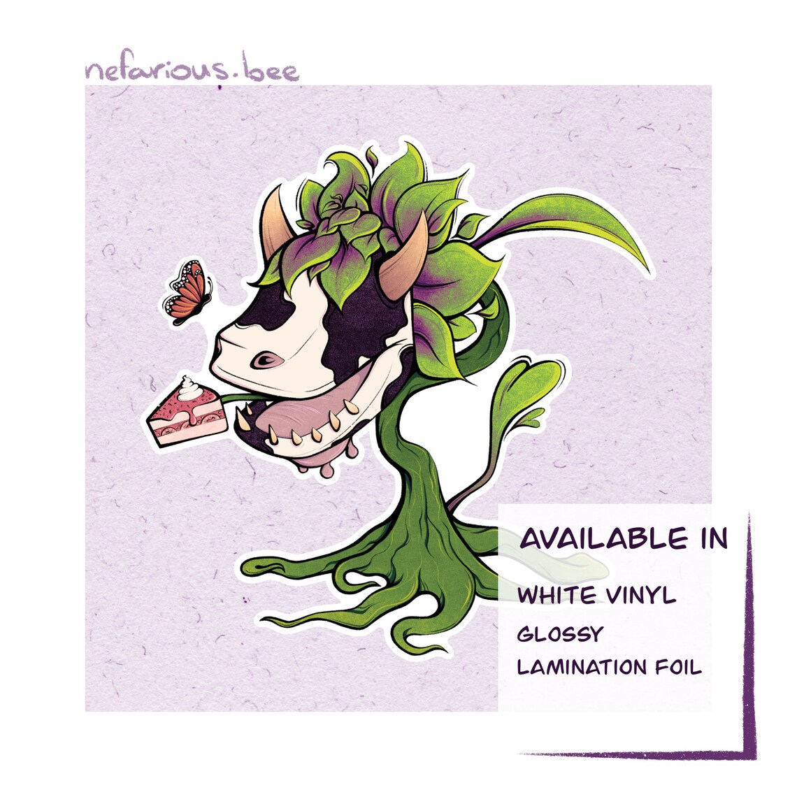 Sticker Cowplant the Sims - Etsy