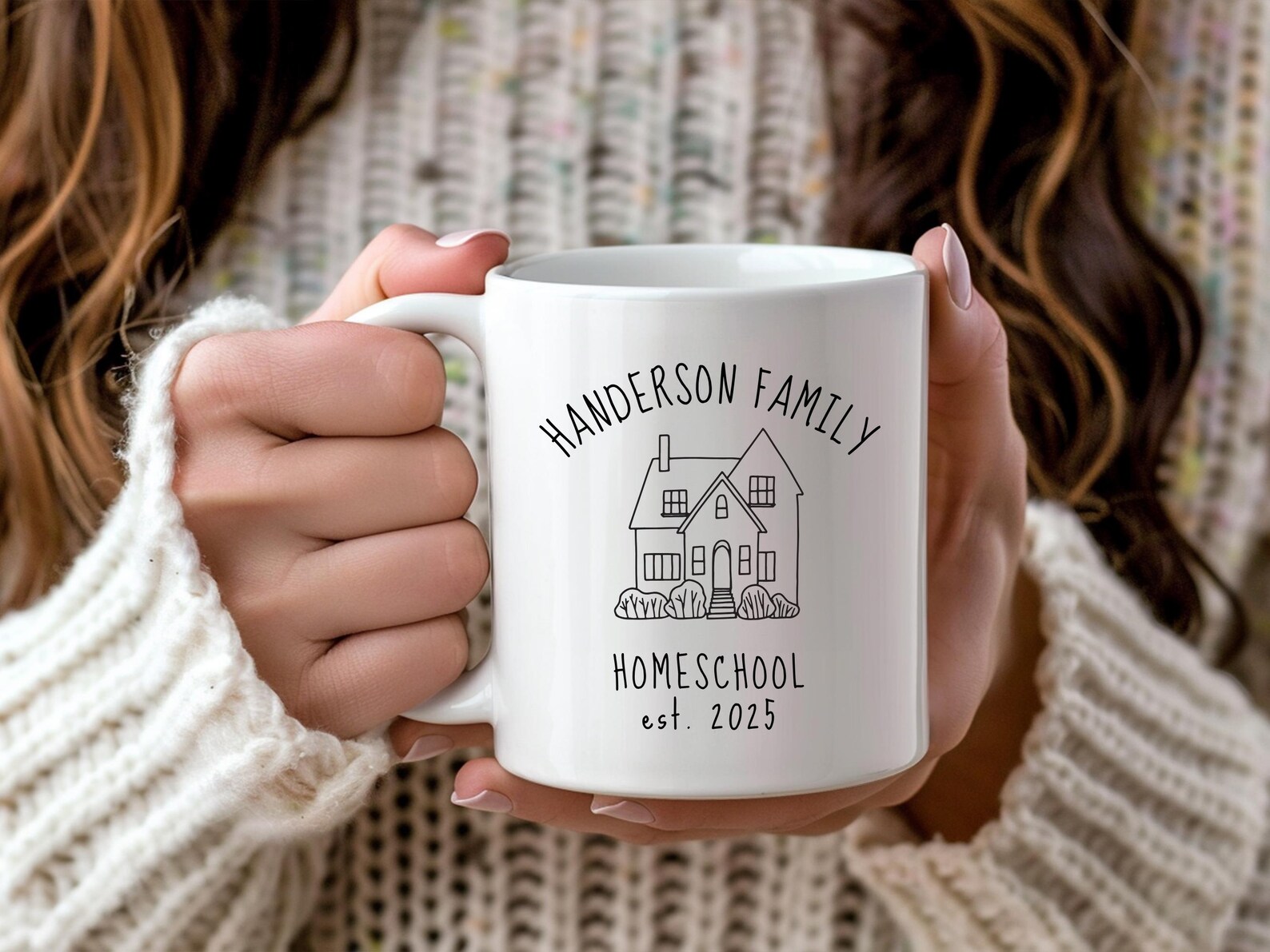 Personalized Homeschool Mom Mug: Custom Family Coffee Cup - Etsy