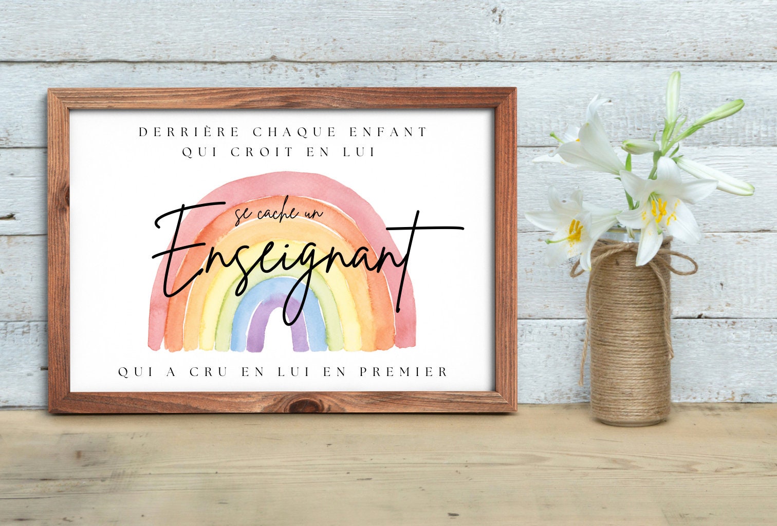 Teacher Appreciation Gift Last Day of School French and English ...