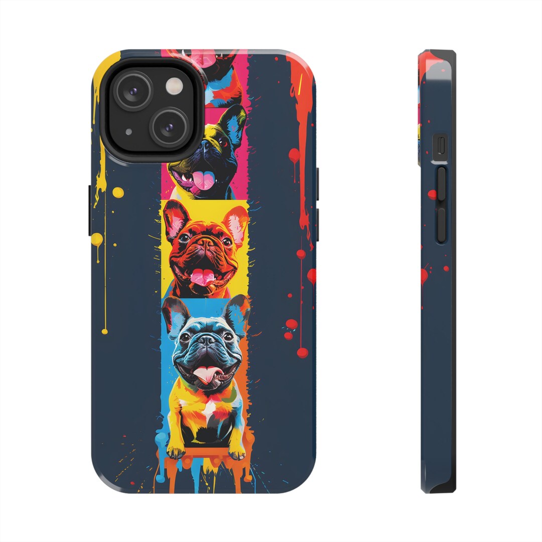 Frenchie Collage Pop Art iPhone Case - Etsy