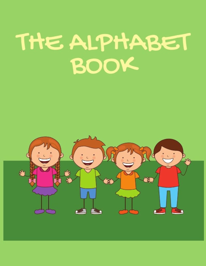 The Alphabet Book - Etsy