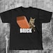 Funny Cat Throwing Brick T-shirt, Meme Shirt, Silly Cats Tee, Unhinged ...