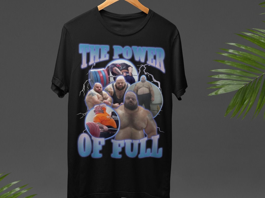 The Power of Full Kyriakos Grizzly Meme Gym T-shirt, Gift for Gym Buddy ...