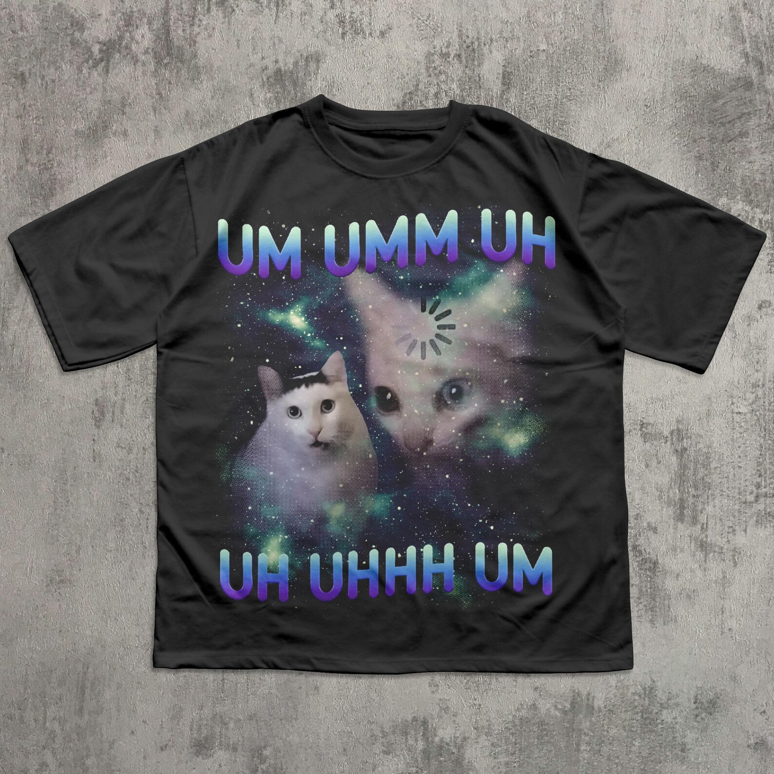 UM UHH Funny Huh Cat Meme Tee Shirt Gift for Woman and Man, Comfort ...