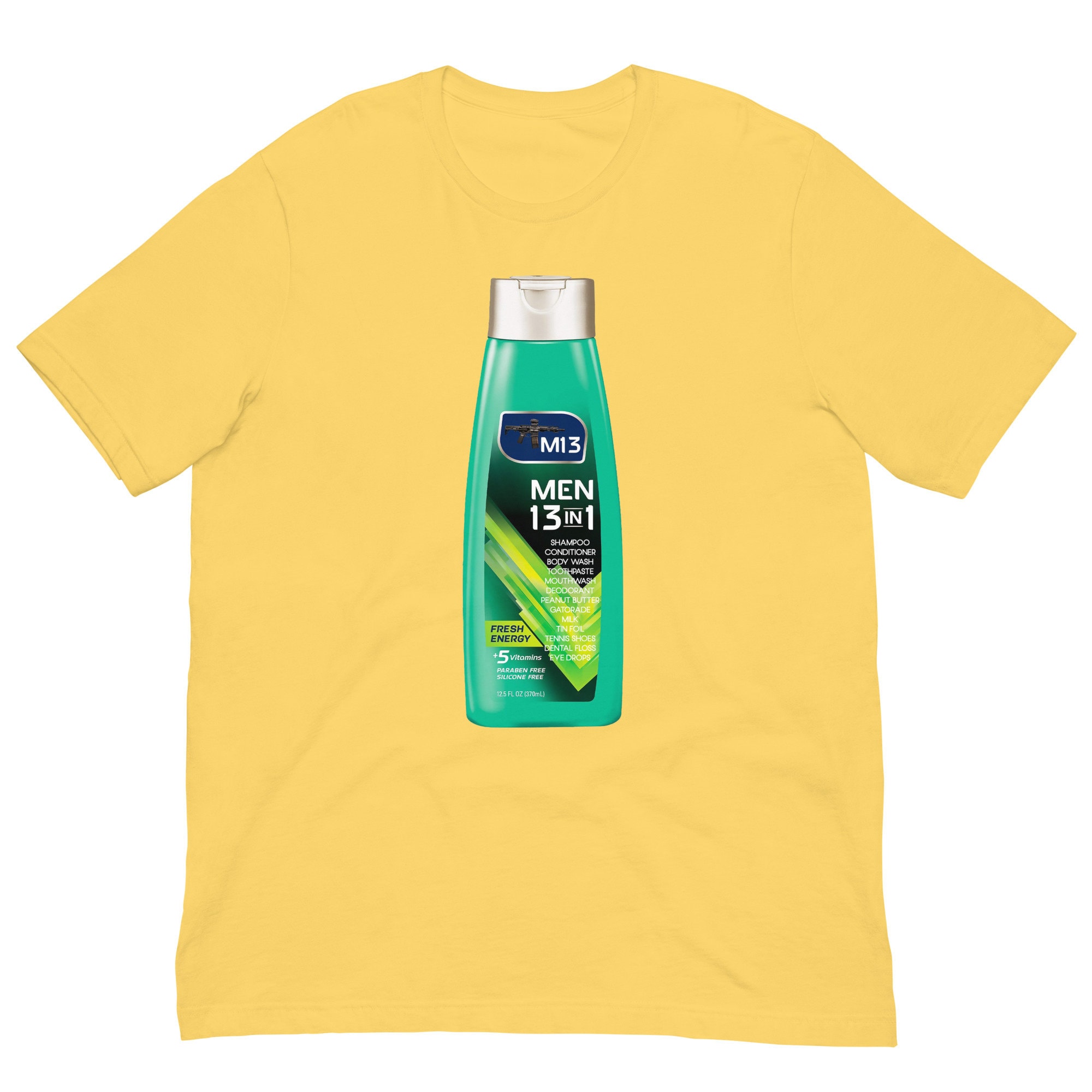 Mens Funny 13 in 1 Shampoo Meme Shirt, Funny Mens Tee, Shampoo Meme ...