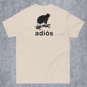 Adios Funny Cat Meme Tee Shirt, Gift for Woman and Man, Ugly Shirts ...
