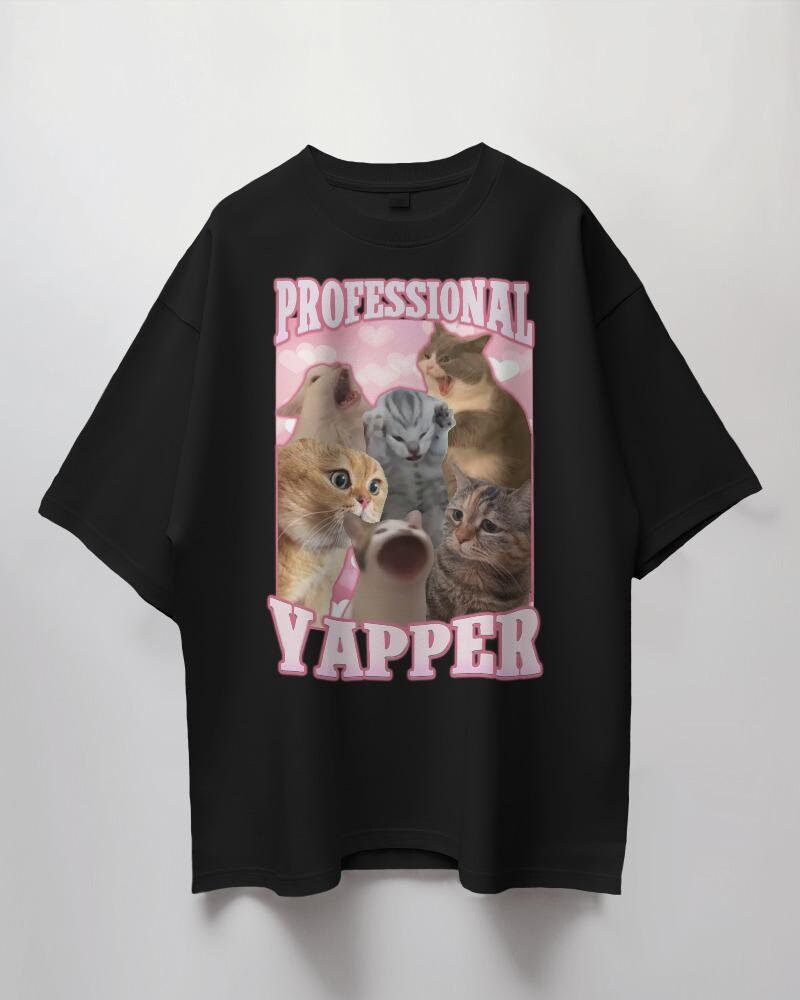 Professional Yapper Funny Cat Meme Png Printables, Goofy Ahh DTG Files ...