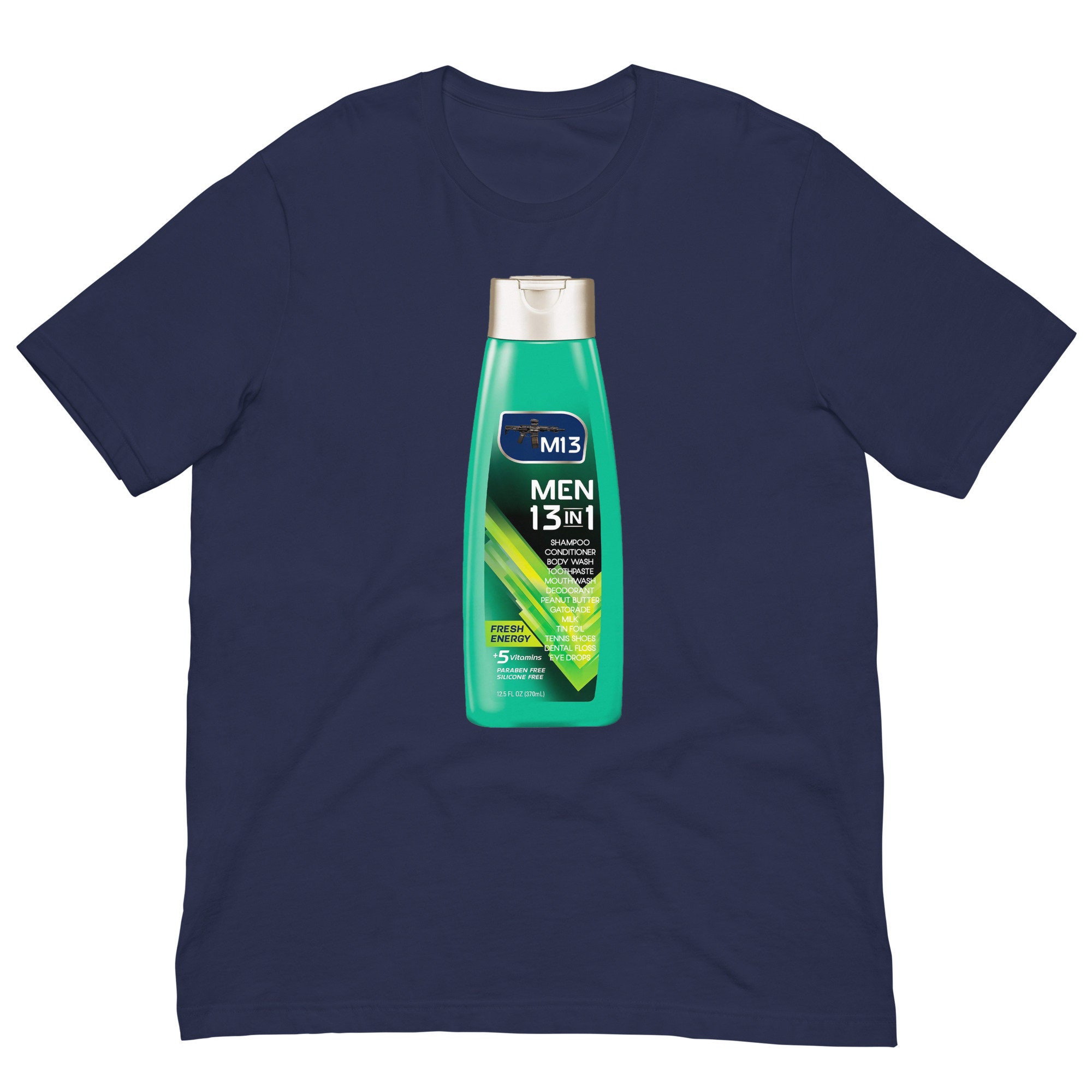 Mens Funny 13 in 1 Shampoo Meme Shirt, Funny Mens Tee, Shampoo Meme ...