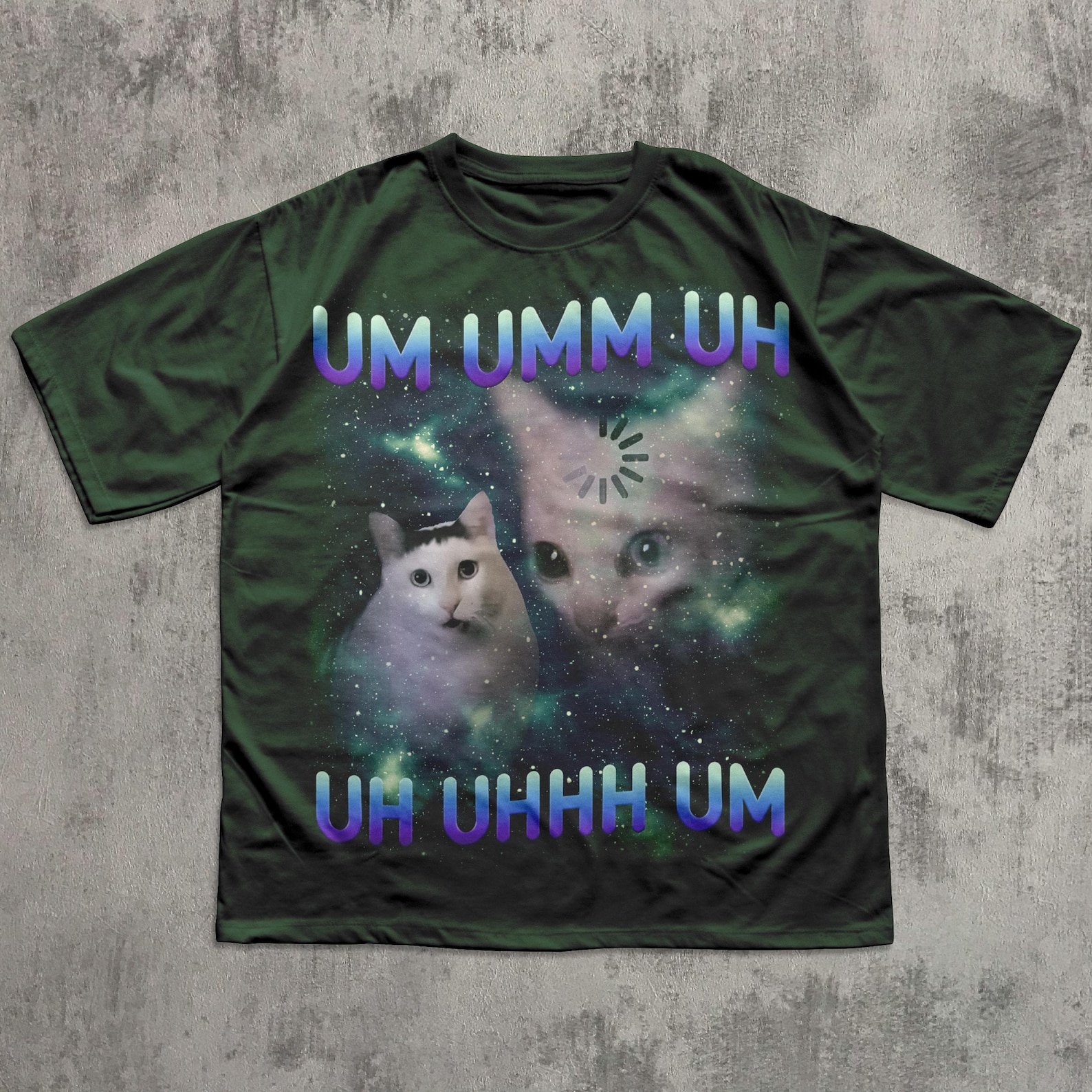 UM UHH Funny Huh Cat Meme Tee Shirt Gift for Woman and Man, Comfort ...