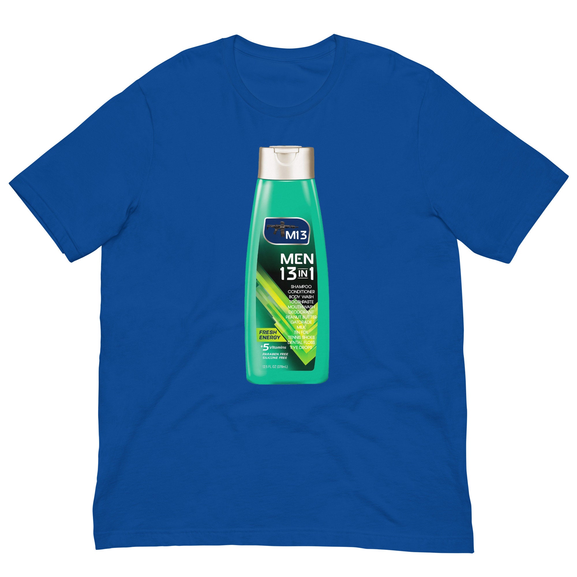 Mens Funny 13 in 1 Shampoo Meme Shirt, Funny Mens Tee, Shampoo Meme ...
