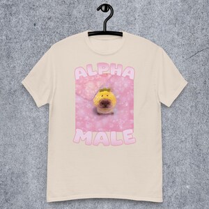 Alpha Male Funny Xiaojie Cat Meme T-shirt Gift for Woman and Men, Goofy ...