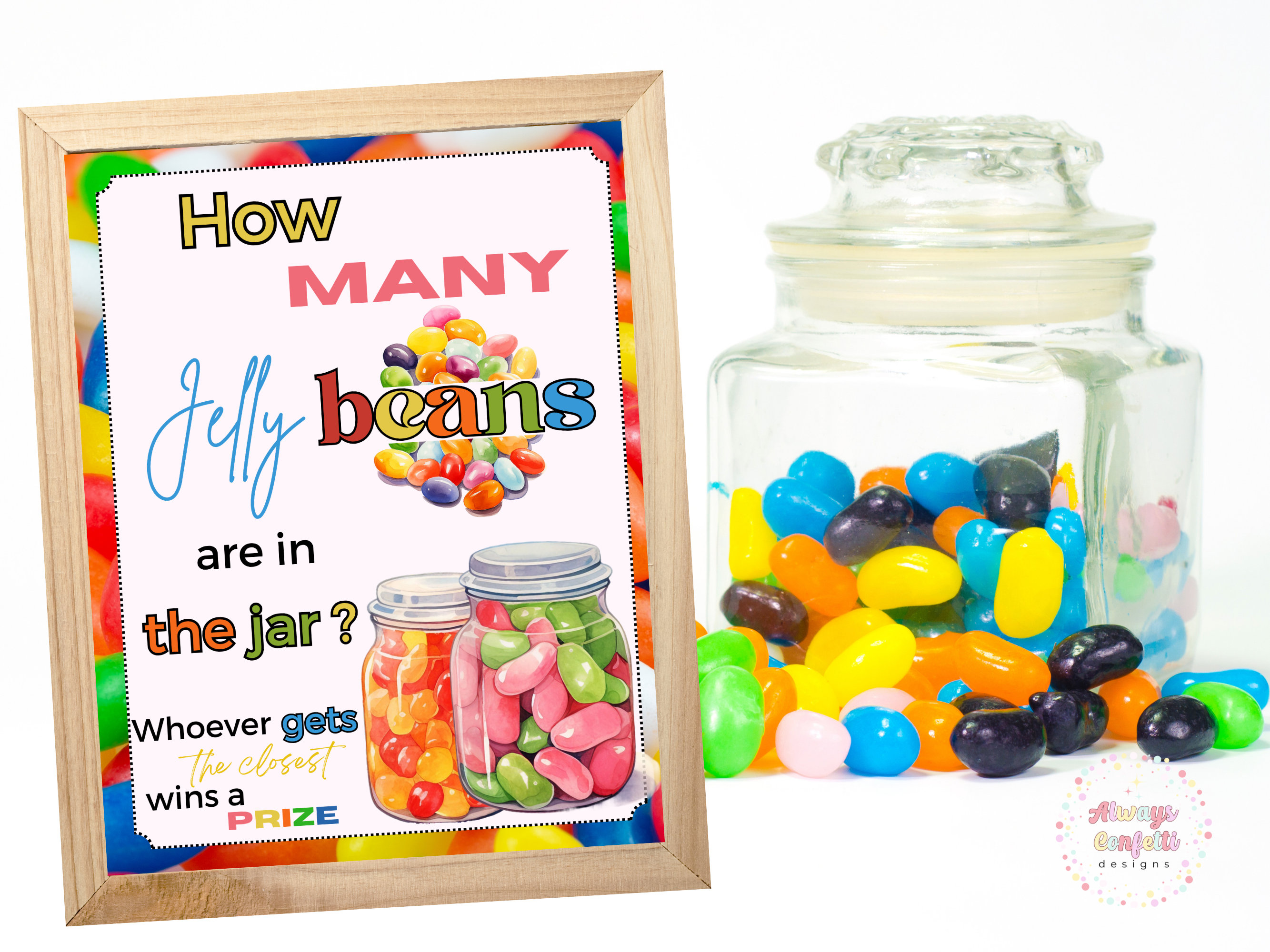Guess How Many Jelly Beans Are in the Jar, How Many Jelly Beans Are in ...