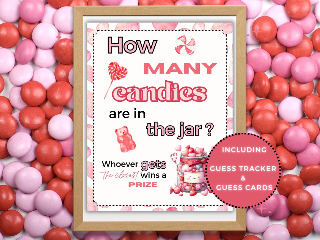Guess How Many Candies Are in the Jar, How Many Candies Are in the Jar ...