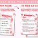 Valentines Day Candy Dice Game, Printable Valentines Day Game for Kids ...