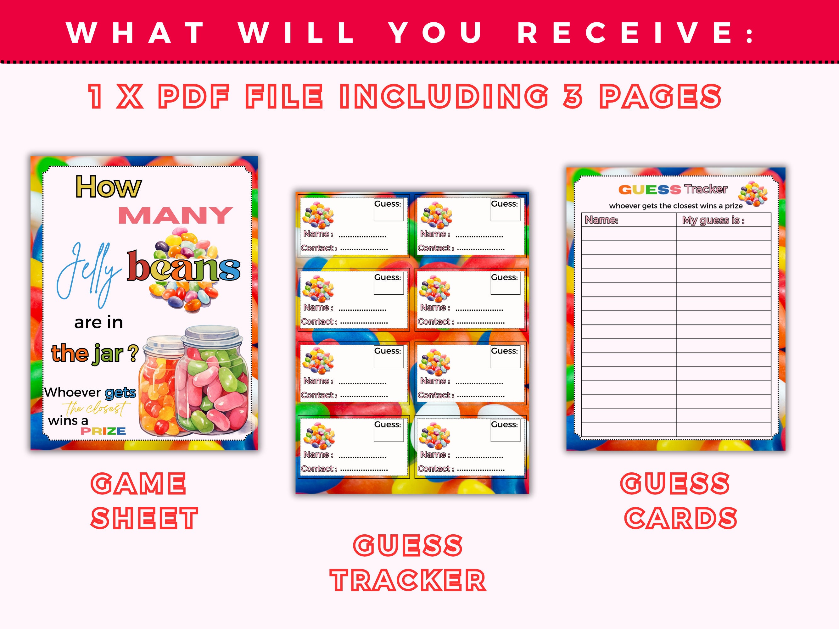 Guess How Many Jelly Beans Are in the Jar, How Many Jelly Beans Are in ...