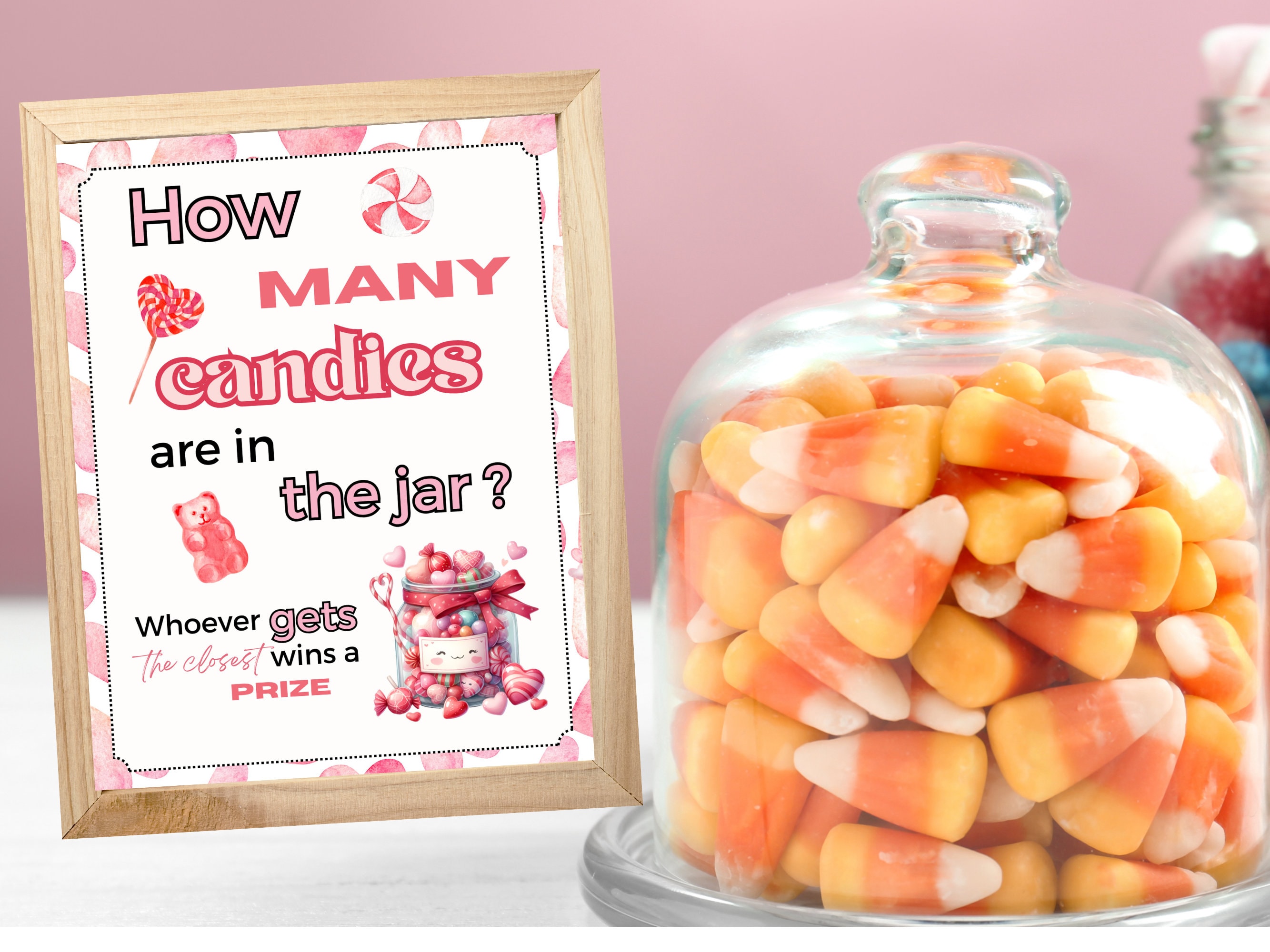 Guess How Many Candy Are in the Jar, How Many Candies Are in the Jar ...